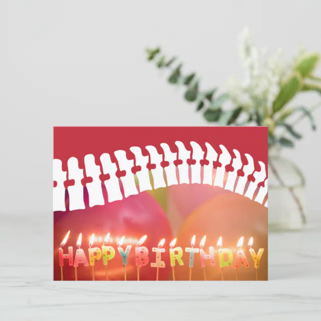 Happy Birthday Candles Spine Chiropractic Birthday Card | Zazzle