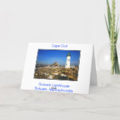Happy Birthday Cape Cod Lighthouse Greeting Card | Zazzle