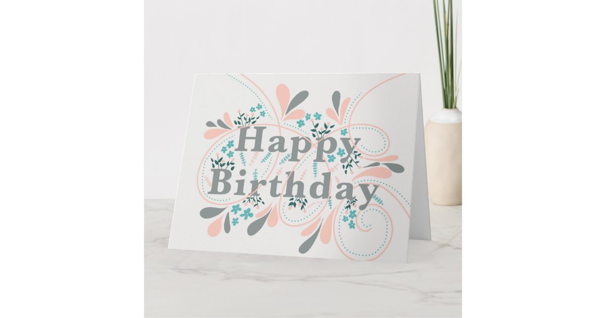 Happy Birthday card | Zazzle Happy Birthday card | Zazzle