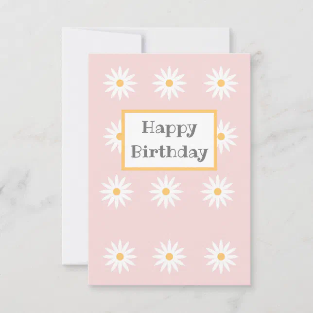 HAPPY BIRTHDAY card | Zazzle