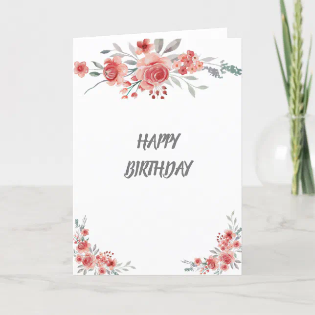 Happy birthday card | Zazzle