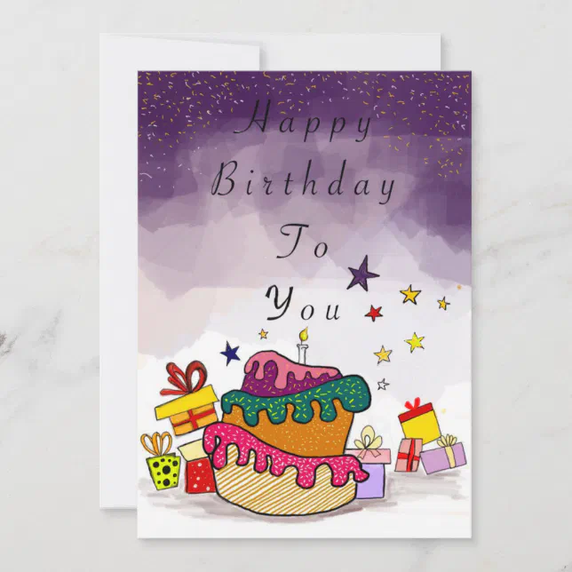 happy birthday card | Zazzle
