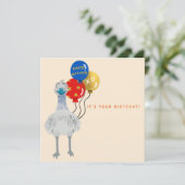 Happy birthday card - EMU | Zazzle