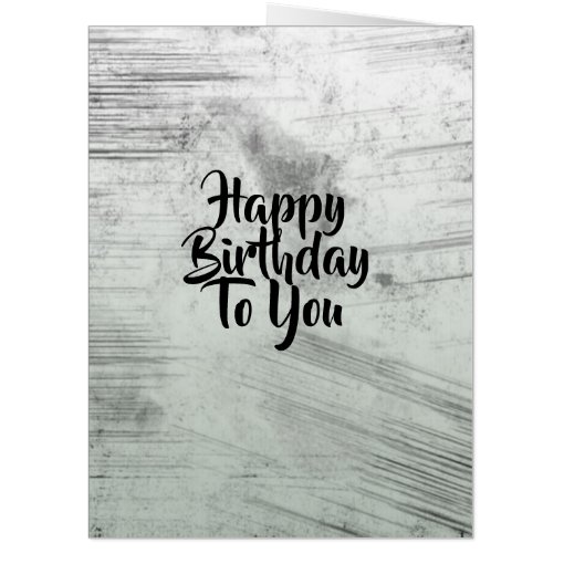 Happy Birthday Card for Him Photo | Zazzle
