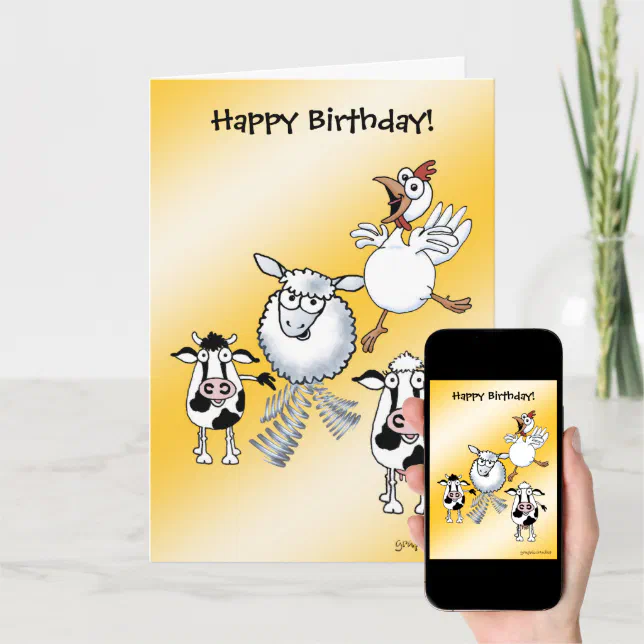 Happy Birthday card from group | Zazzle
