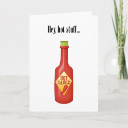 Happy Birthday Card Hot Stuff | Zazzle