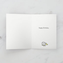 Happy Birthday Card - Personalise Front & Inside | Zazzle
