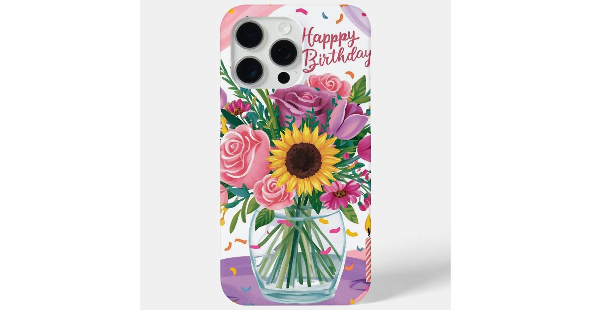 Happy Birthday Case-Mate iPhone Case | Zazzle