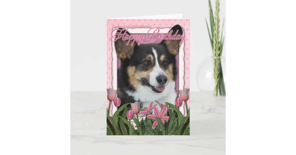 Happy Birthday - Corgi Card | Zazzle.com