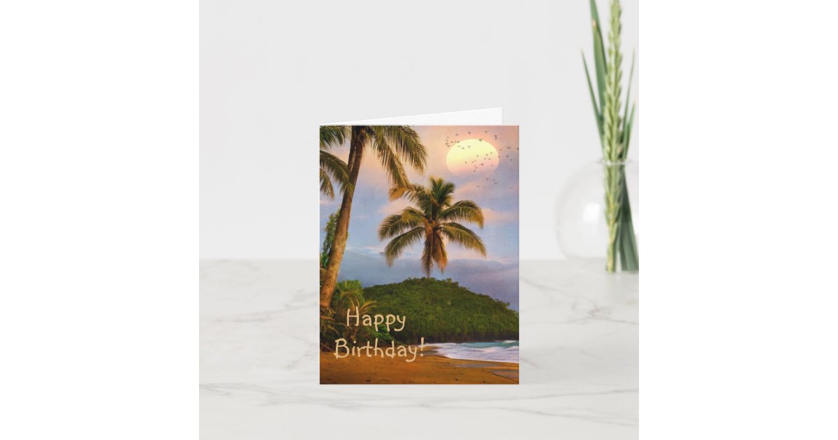 Happy Birthday Costa Rica Card | Zazzle