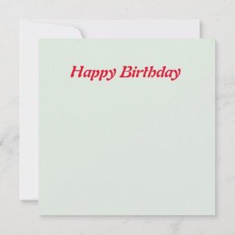 Happy Birthday custom card | Zazzle
