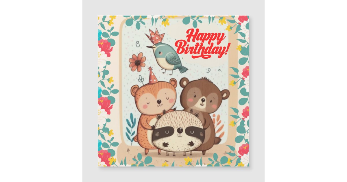 Happy Birthday custom card | Zazzle