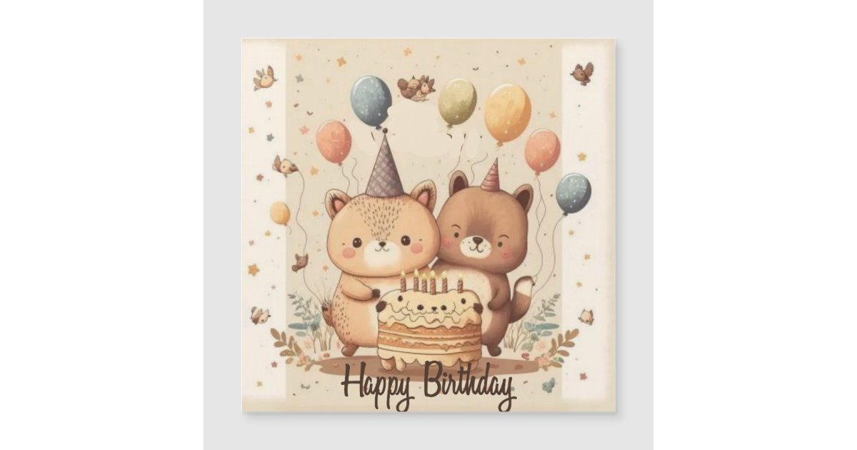Happy Birthday custom card | Zazzle
