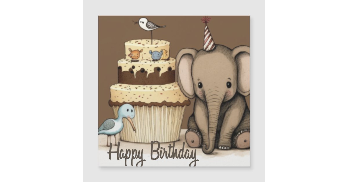 Happy Birthday custom card | Zazzle