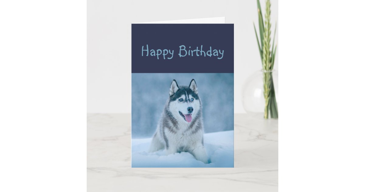 Happy Birthday Custom Name Cold Weather Humor Card | Zazzle