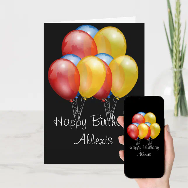 Happy Birthday Customizable Card | Zazzle