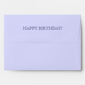 Happy Birthday Customizable Envelopes | Zazzle