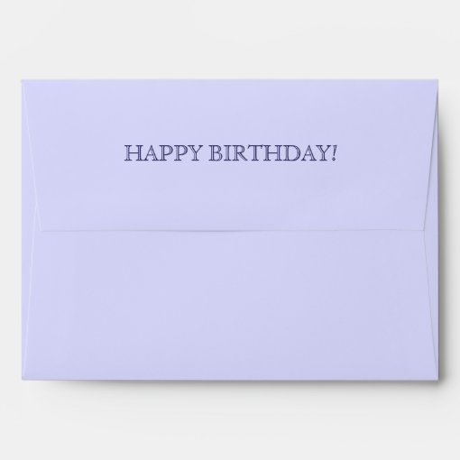 Happy Birthday Customizable Envelopes | Zazzle