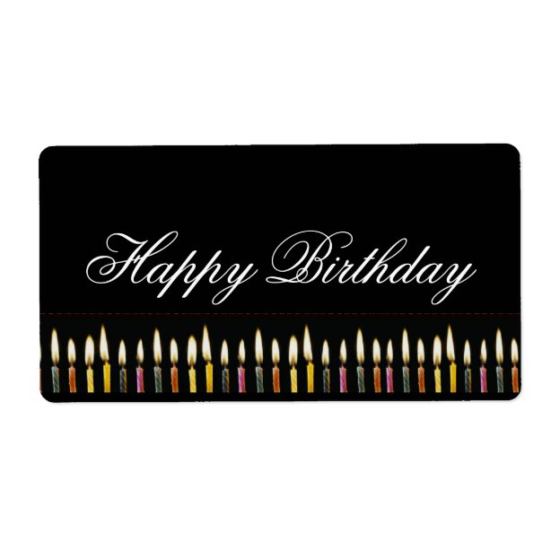 Candle Labels | Zazzle