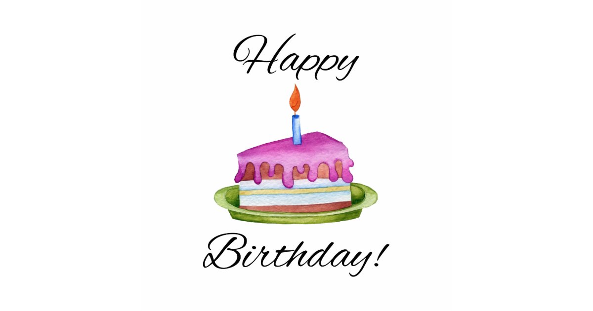 Happy Birthday! Cutout | Zazzle