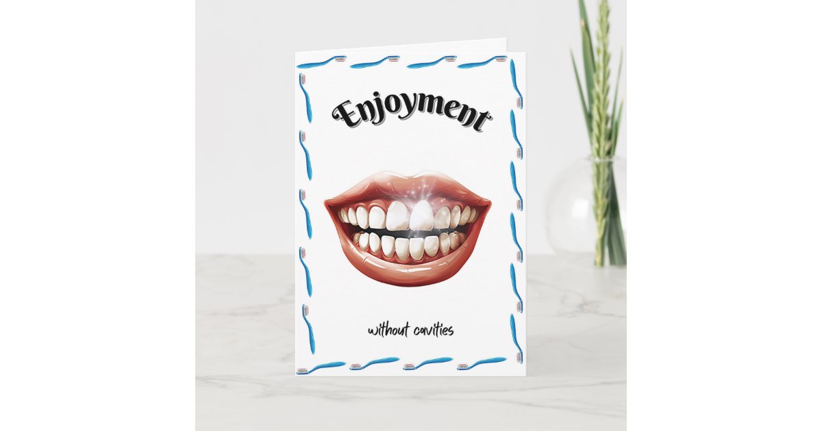 Happy Birthday Dentist Greeting Card | Zazzle
