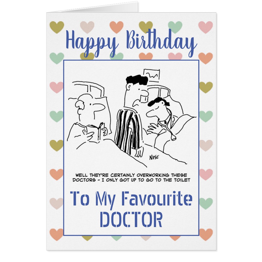 Happy Birthday Doctor | Zazzle