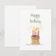 Happy Birthday Doodle Cake Card | Zazzle