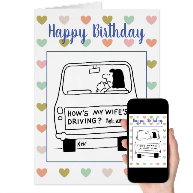 Happy Birthday Driver | Zazzle