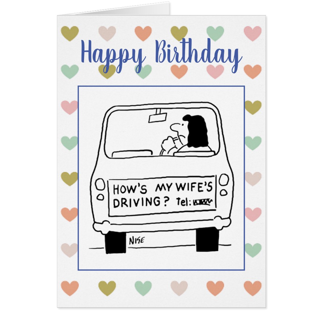 Happy Birthday Driver | Zazzle