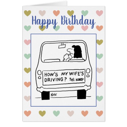 Happy Birthday Driver | Zazzle