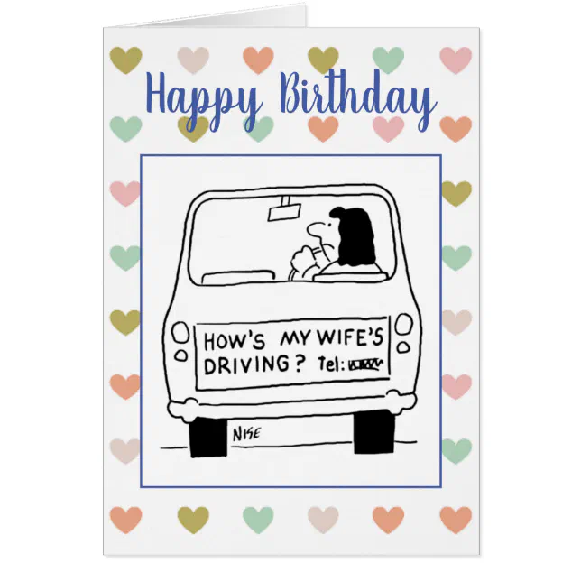 Happy Birthday Driver | Zazzle