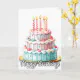 Happy Birthday | Enjoy Your Cake Card | Zazzle