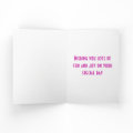 Happy Birthday girl doing handstand for girls Card | Zazzle
