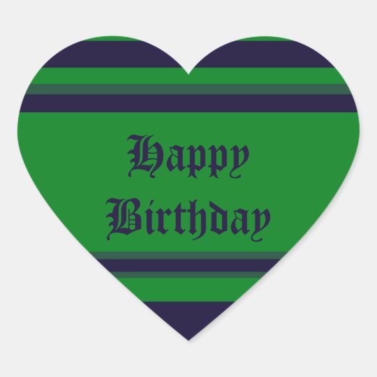 Happy Birthday - Blue Colored Balloons - Customize Square Sticker ...