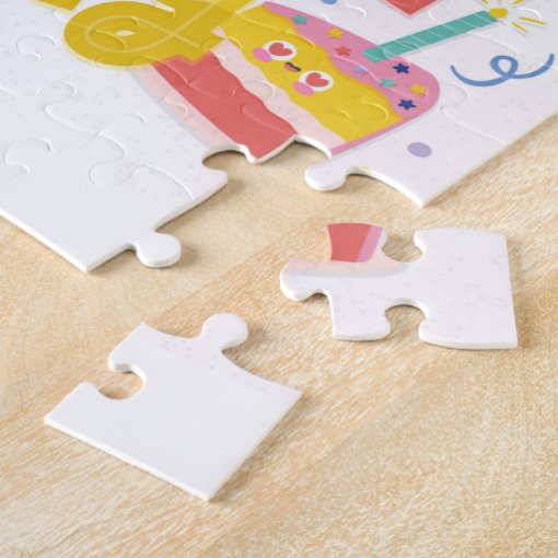 Happy Birthday Greeting Jigsaw Puzzle | Zazzle