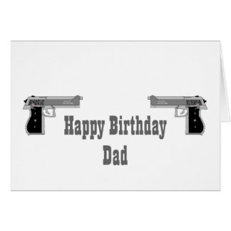 Gun Birthday Cards | Zazzle