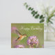 Happy Birthday Hummingbird Postcard | Zazzle