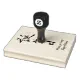 Happy Birthday in Japanese calligraphy Rubber Stamp | Zazzle