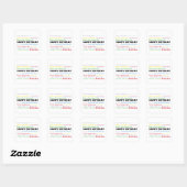 Happy Birthday in Many Languages Sticker | Zazzle