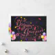 Happy Birthday in Turkish | Turkish Birthday Card | Zazzle