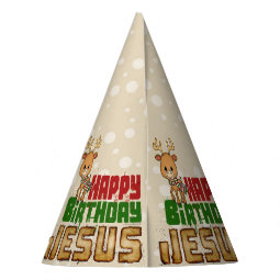 Happy Birthday Jesus Party Hat | Zazzle