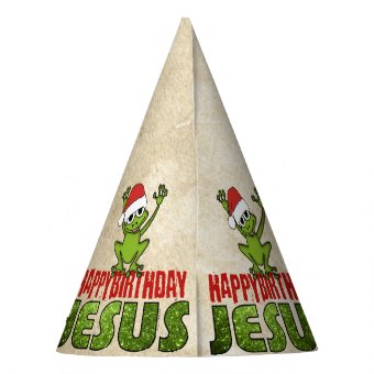 Happy Birthday Jesus Party Hat | Zazzle