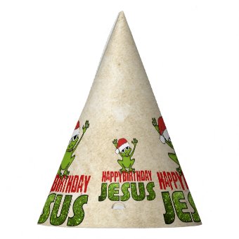 Happy Birthday Jesus Party Hat | Zazzle