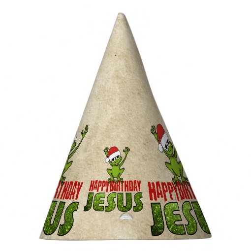 Happy Birthday Jesus Party Hat | Zazzle