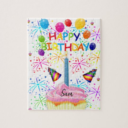 Happy Birthday Jigsaw Puzzle | Zazzle.com