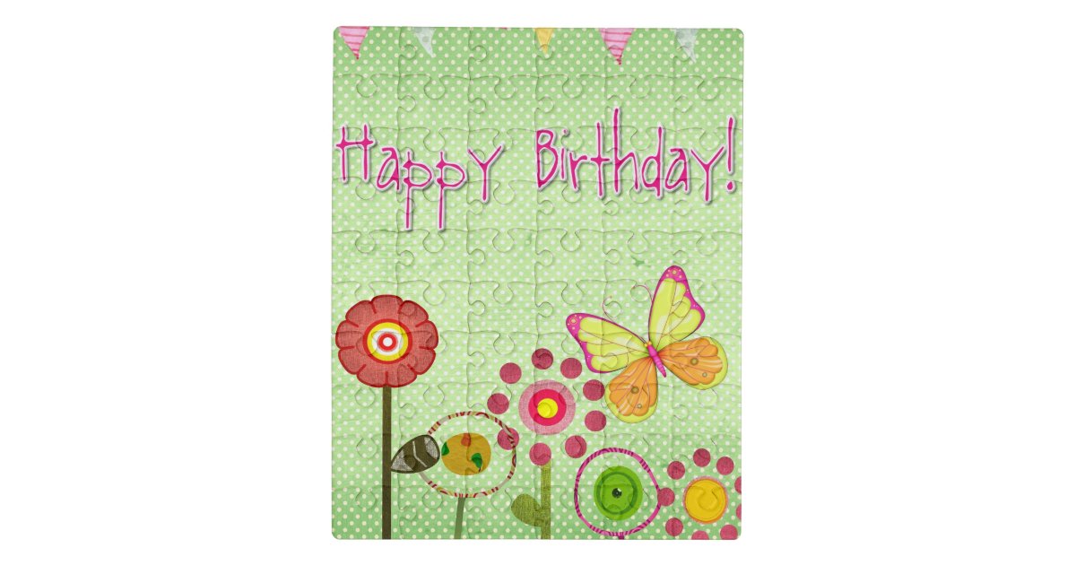 Happy Birthday Jigsaw Puzzle | Zazzle