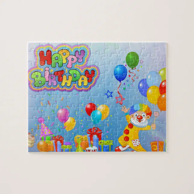 Happy birthday jigsaw puzzle gift | Zazzle