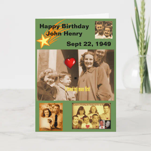 HAPPY BIRTHDAY JOHN CARD | Zazzle