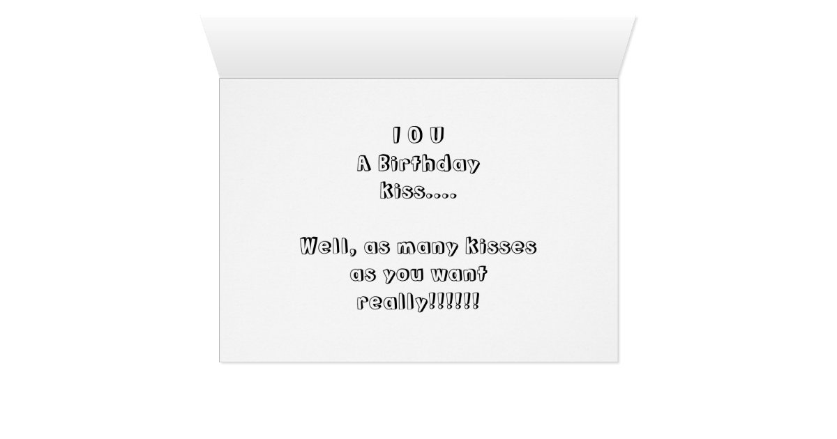 Happy Birthday Printable Iou Template 10 Best Happy Birthday Letters