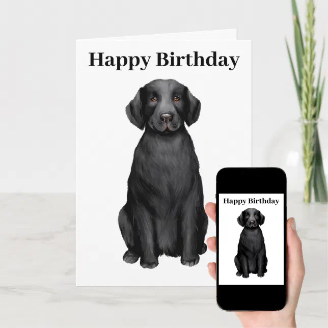 Happy Birthday Labrador Retriever Card | Zazzle